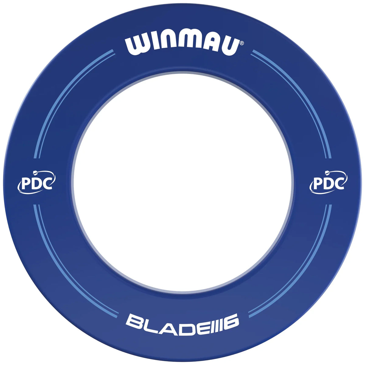 WINMAU - PDC DARTBOARD SURROUND - BLUE – Darts Direct